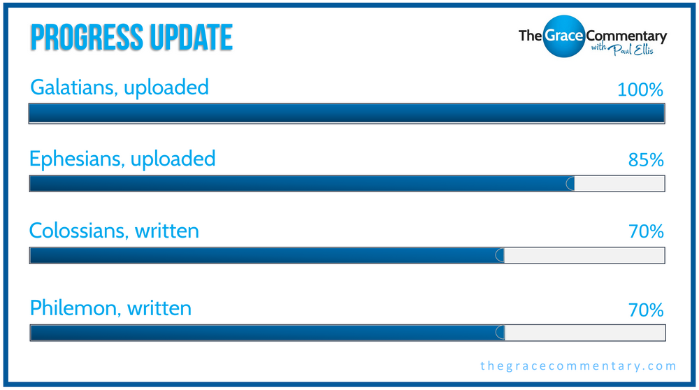 The Grace Commentary – Your free verse-by-verse Bible commentary Introducing Progress Bars
